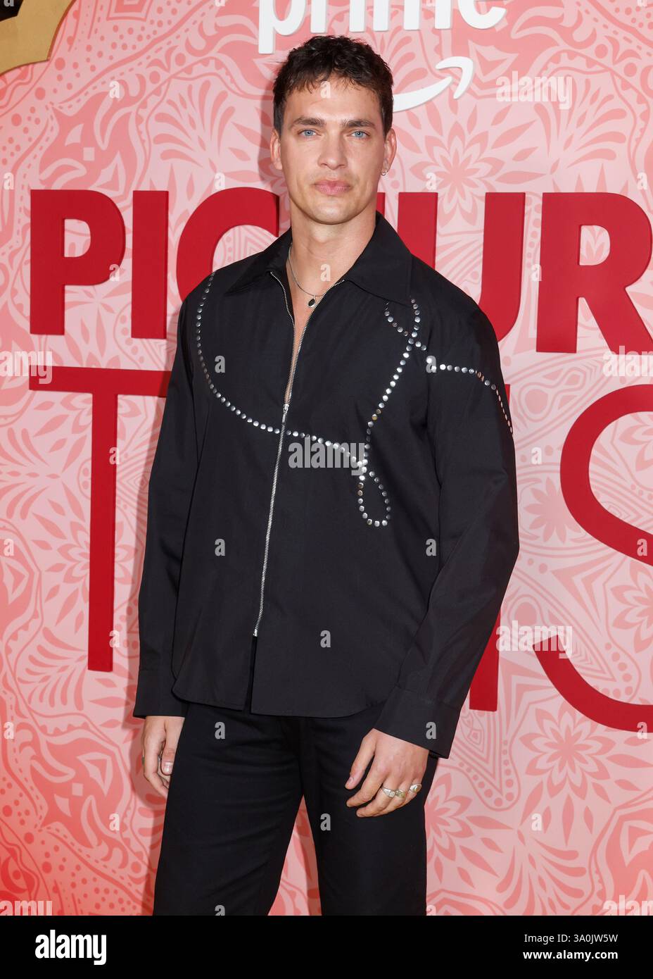 Luke Fetherston attend the "Picture This World Premiere Arrivals" at ...