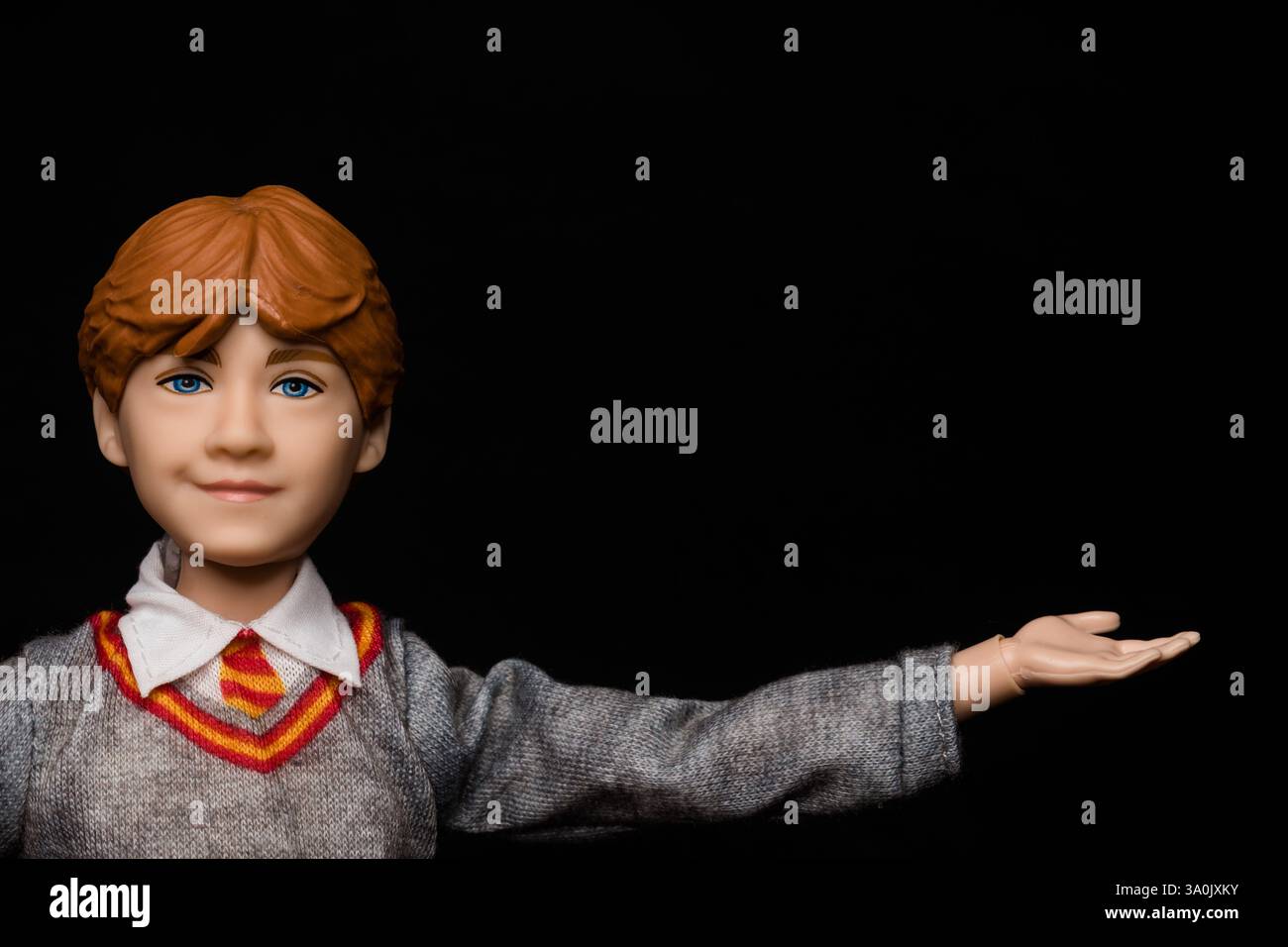 Ron Weasley doll figure toy Stock Photo - Alamy