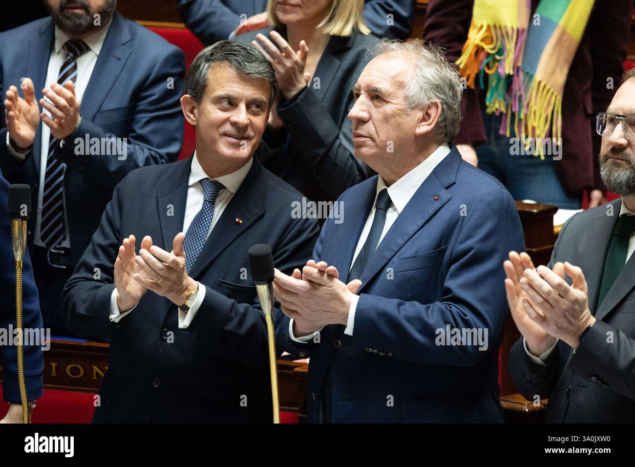 French Prime Minister Francois Bayrou, French Minister of Overseas ...