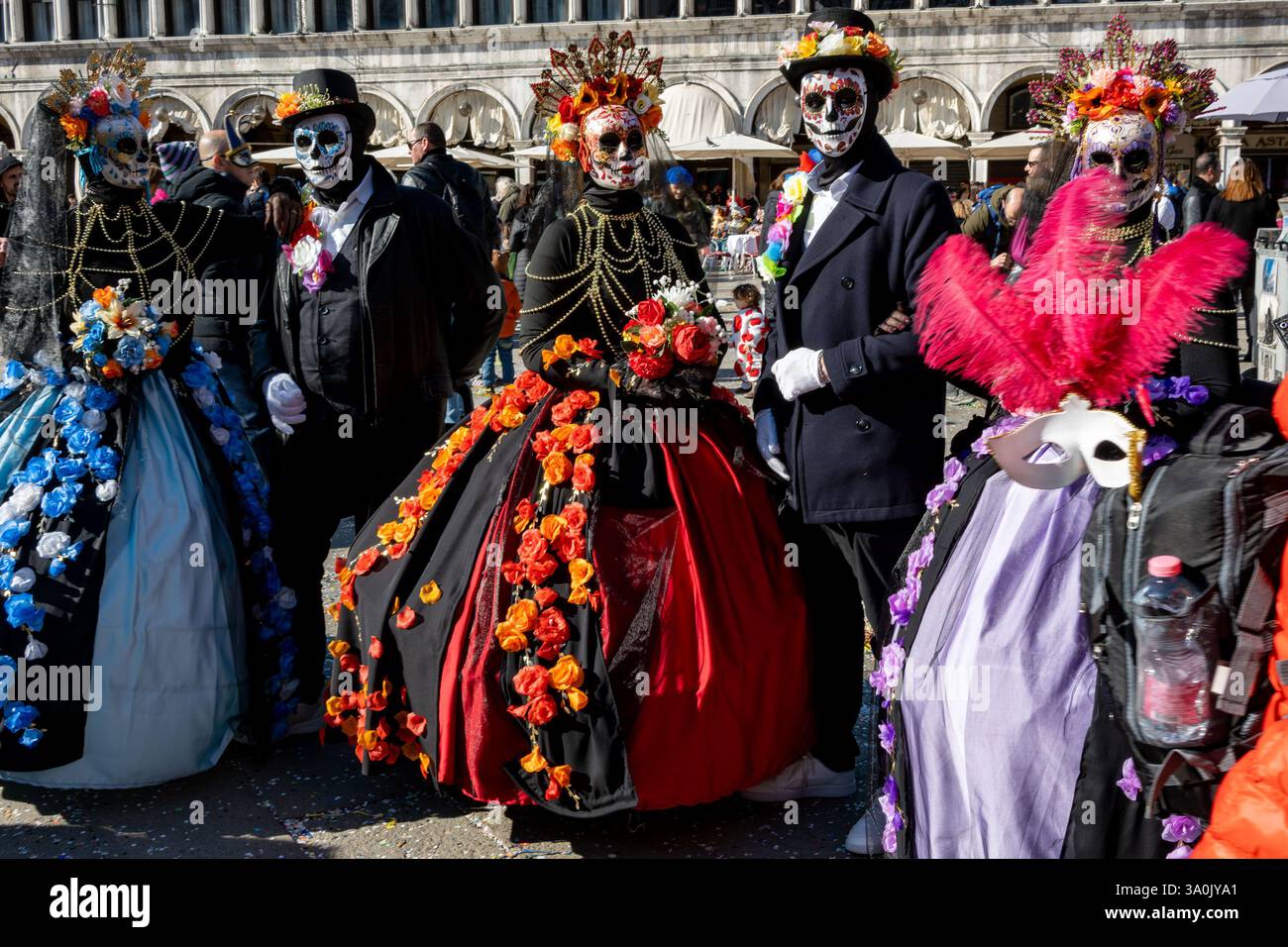 Venice, Italy. 04th Mar, 2025. Modern Mask at the Venice Carnival ...