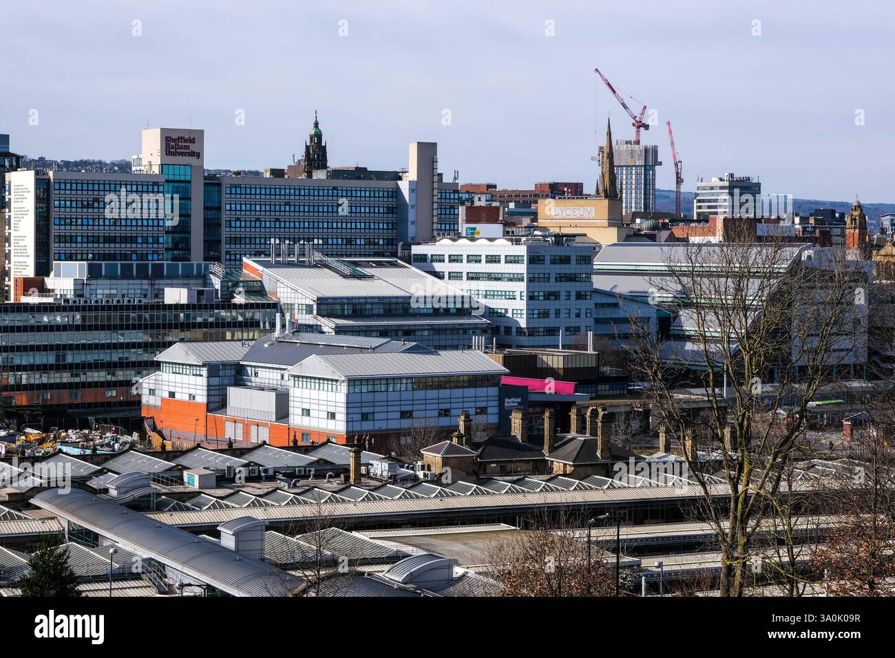 Views of Sheffield City Centre in South Yorkshire Stock Photo - Alamy