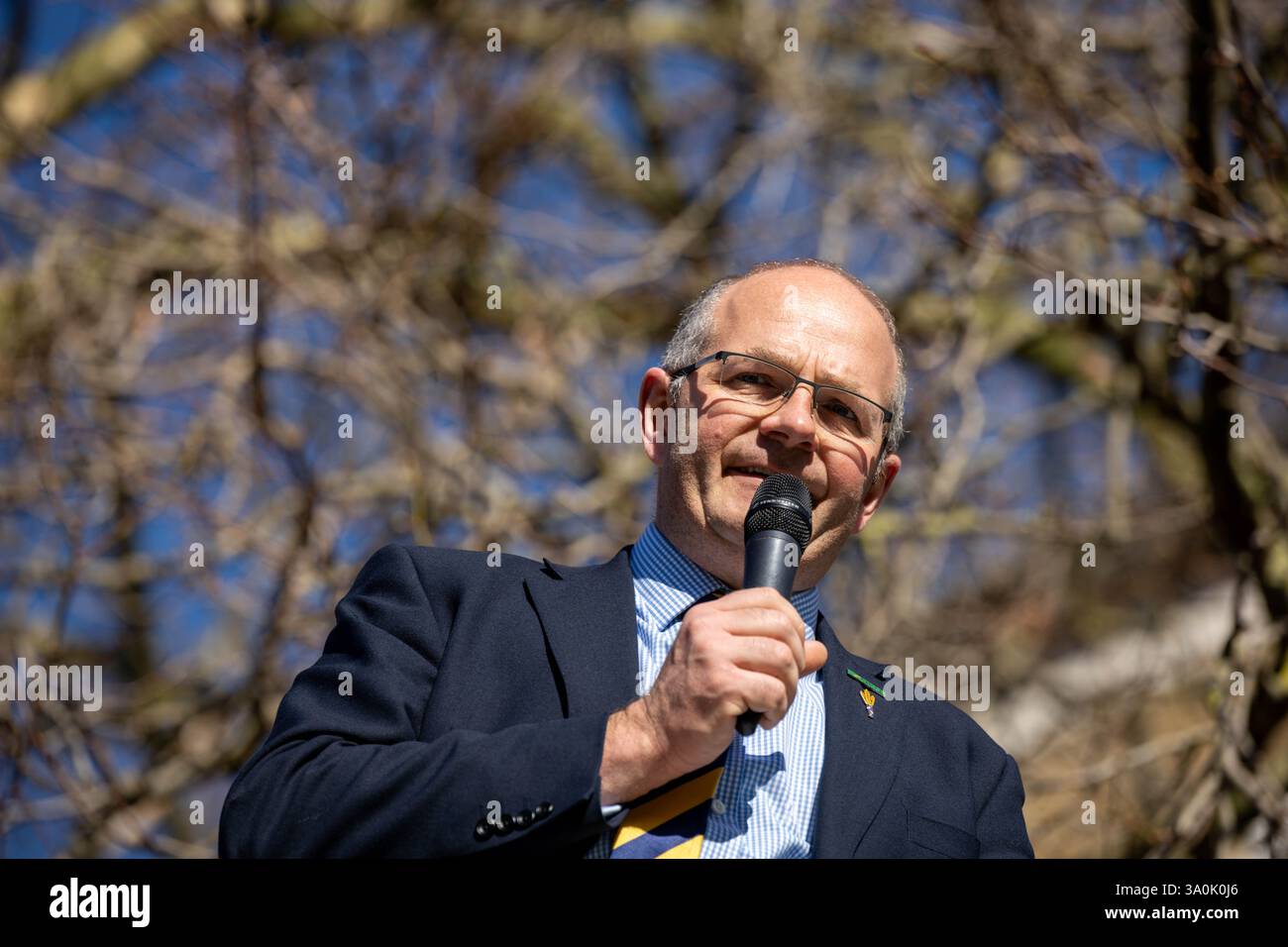 London UK 4th Mar 2025 Farmers Protest, Whitehall London UK Tom ...