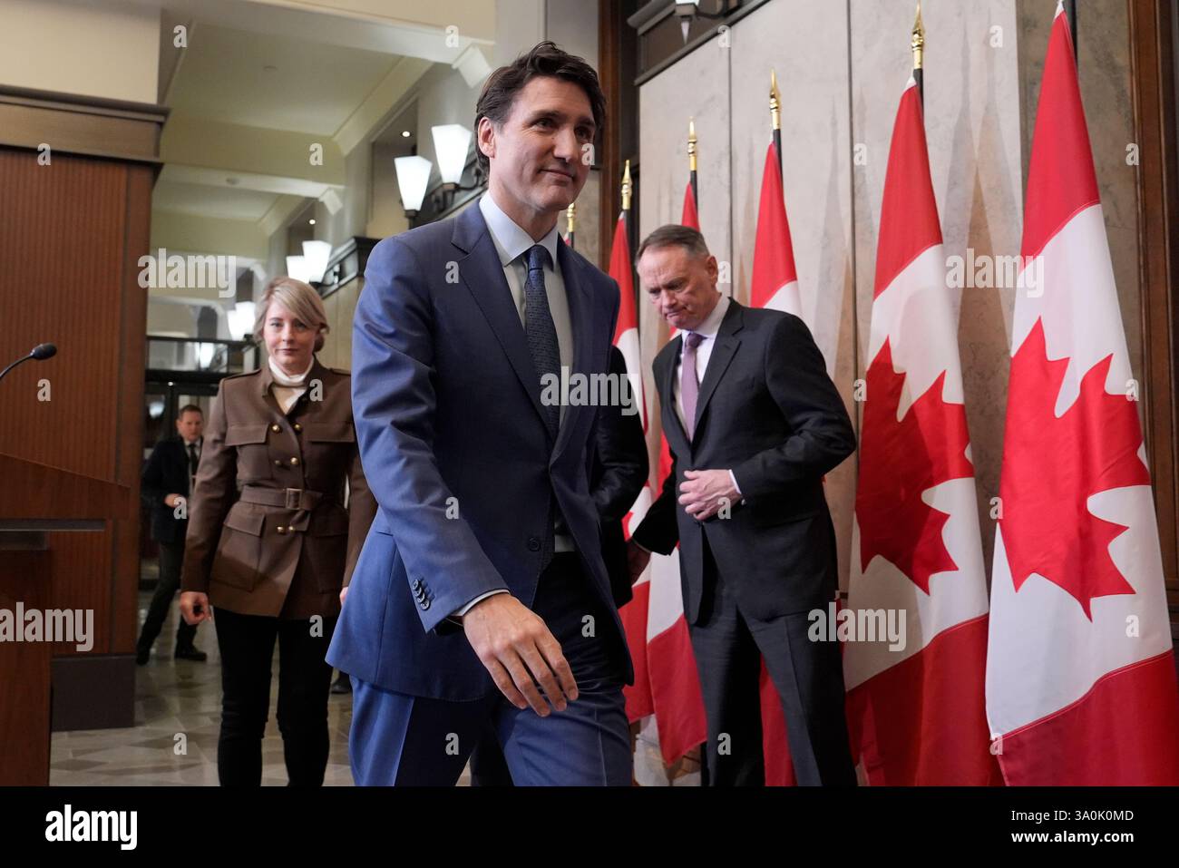 Prime Minister Justin Trudeau, Foreign Affairs Minister Melanie Joly ...