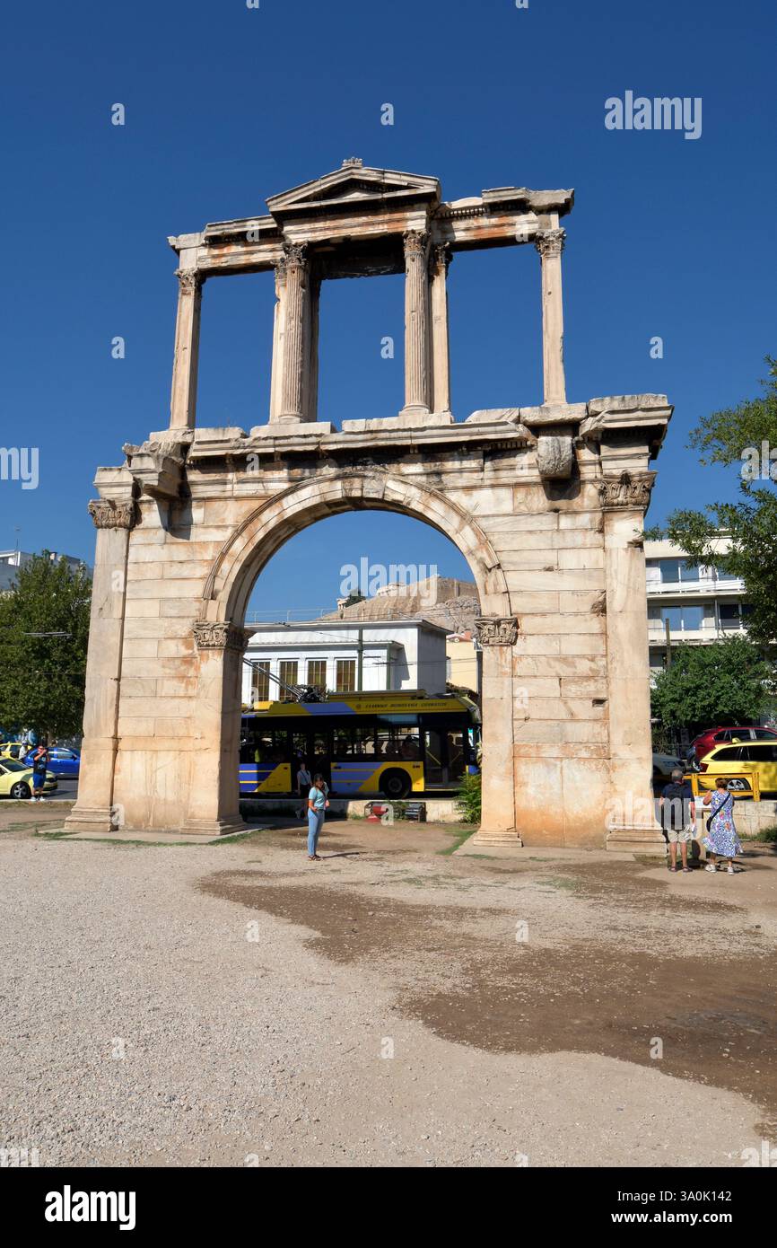 Athens, Greece - September 25, 2024: Unidentified tourists on ancient ...