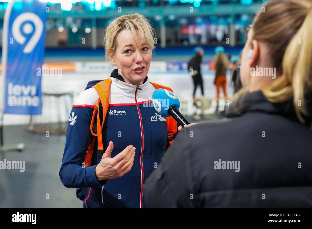 HEERENVEEN, NETHERLANDS - MARCH 4: Marianne Timmer during the De ...