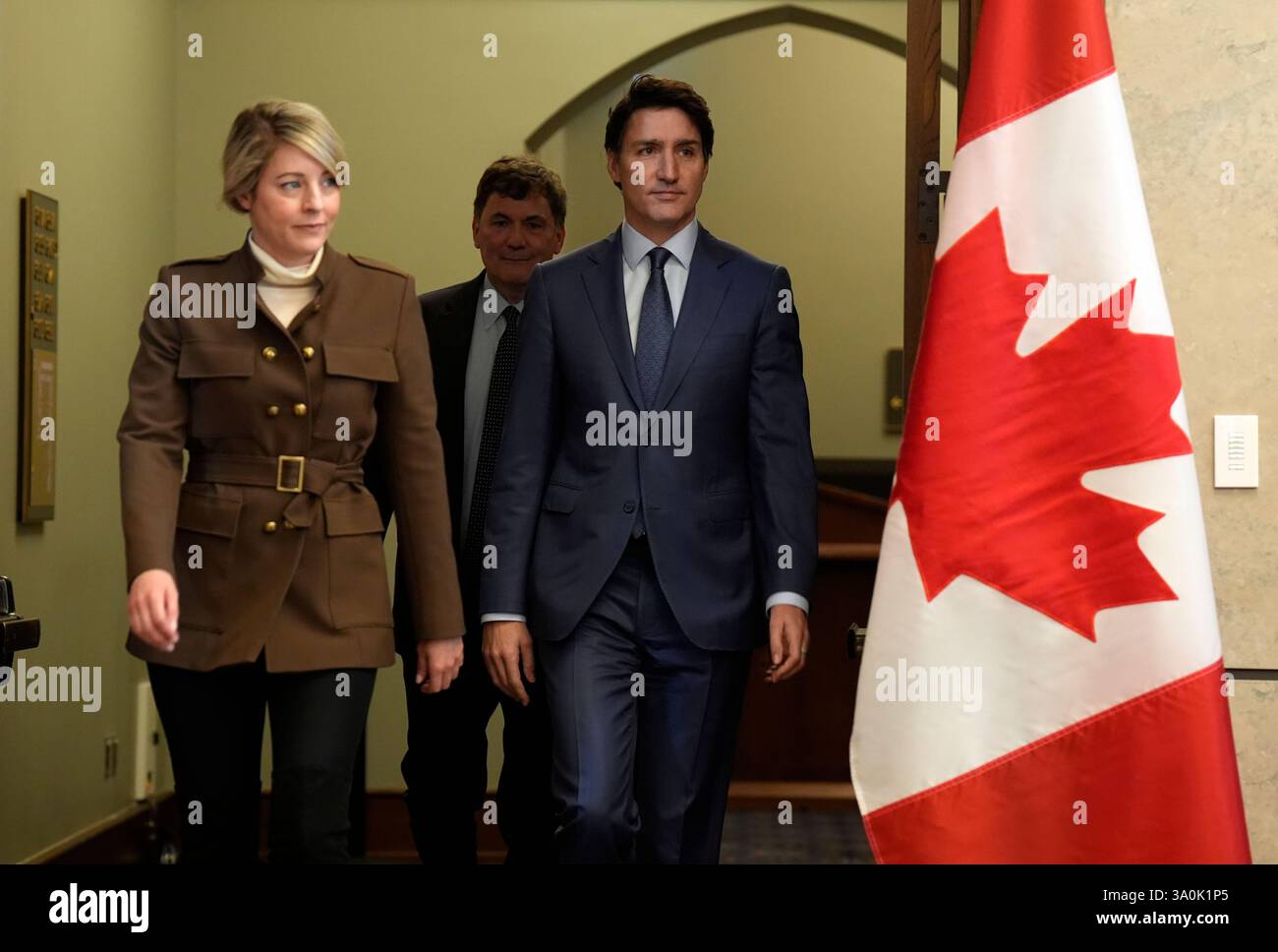 Ottawa, Canada. 04th Mar, 2025. Prime Minister Justin Trudeau, Foreign ...
