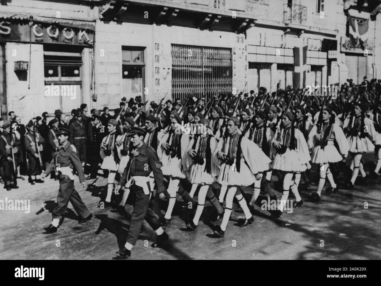 Greek Troops Evzones Greek National Guard - Foreign Troops. April 23 ...