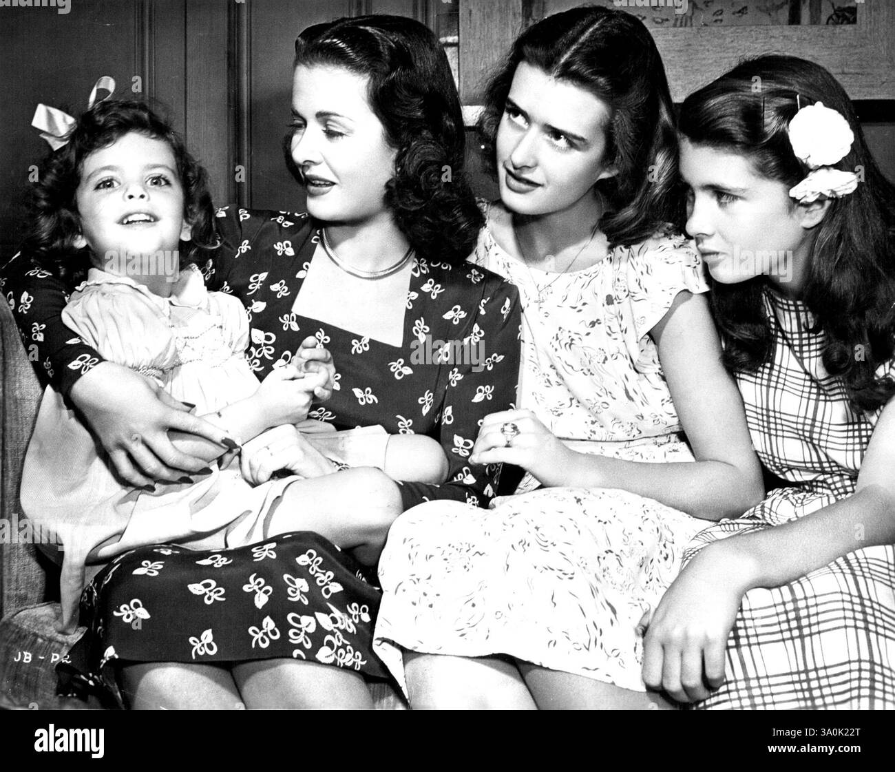 Joan Bennett With Her Daughters -- One of Hollywood's most talented ...