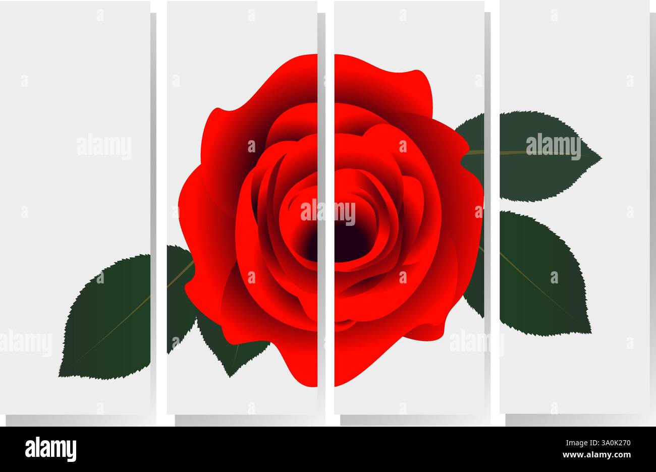 Modern blossom Stock Vector Images - Alamy