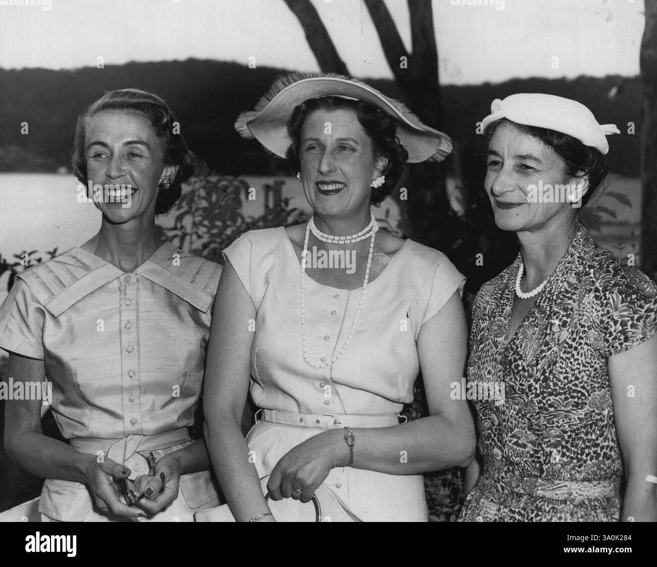 Sir Howard & Lady Beale. October 9, 1955 Stock Photo - Alamy