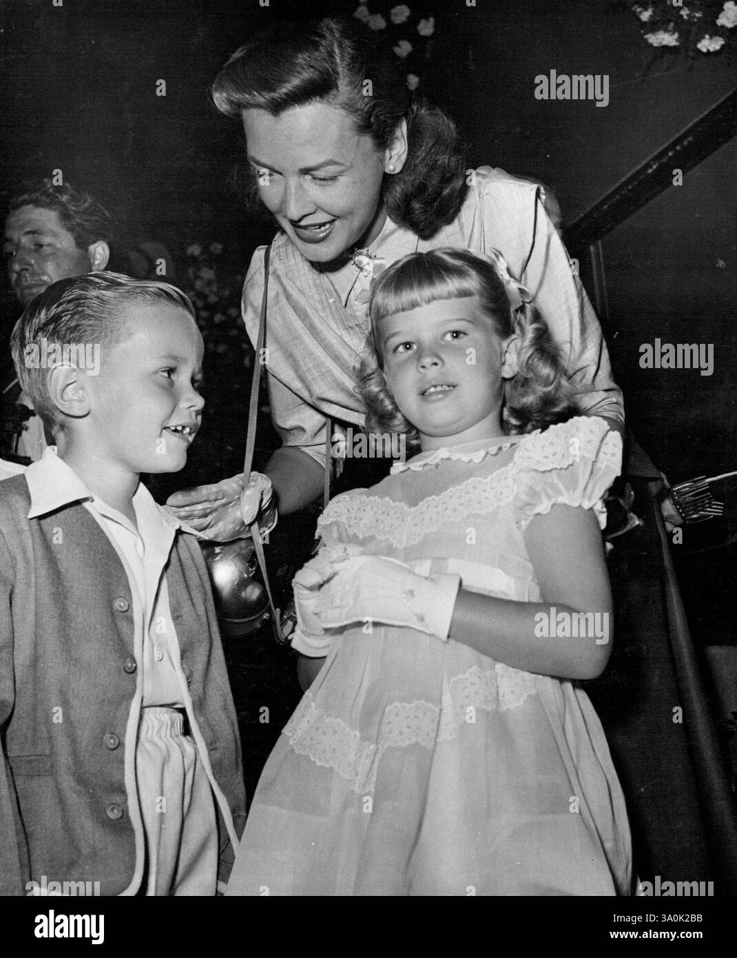 Ridgely Howard; Mrs. Edgar Bergen & Candice. December 03, 1951 Stock ...