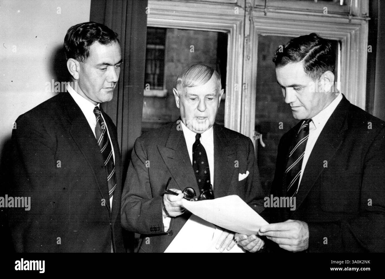 Popular Cricketers - In Business Eric Bedser (left) with his brother ...