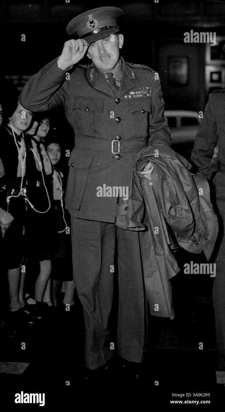 Lt. Gen. Berryman. January 01, 1948 Stock Photo - Alamy