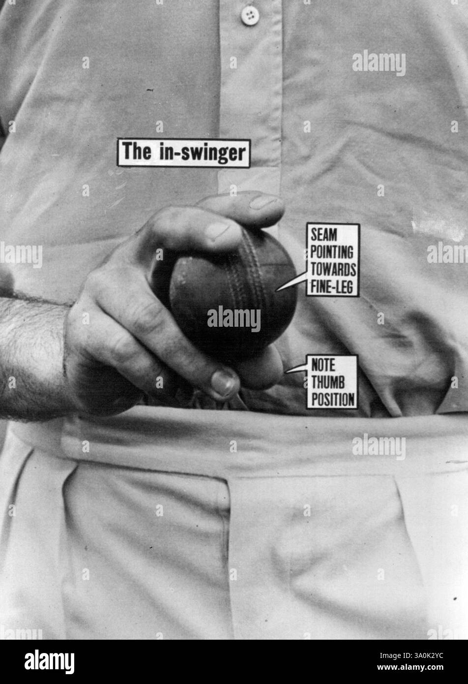 Alec bedser Black and White Stock Photos & Images - Alamy