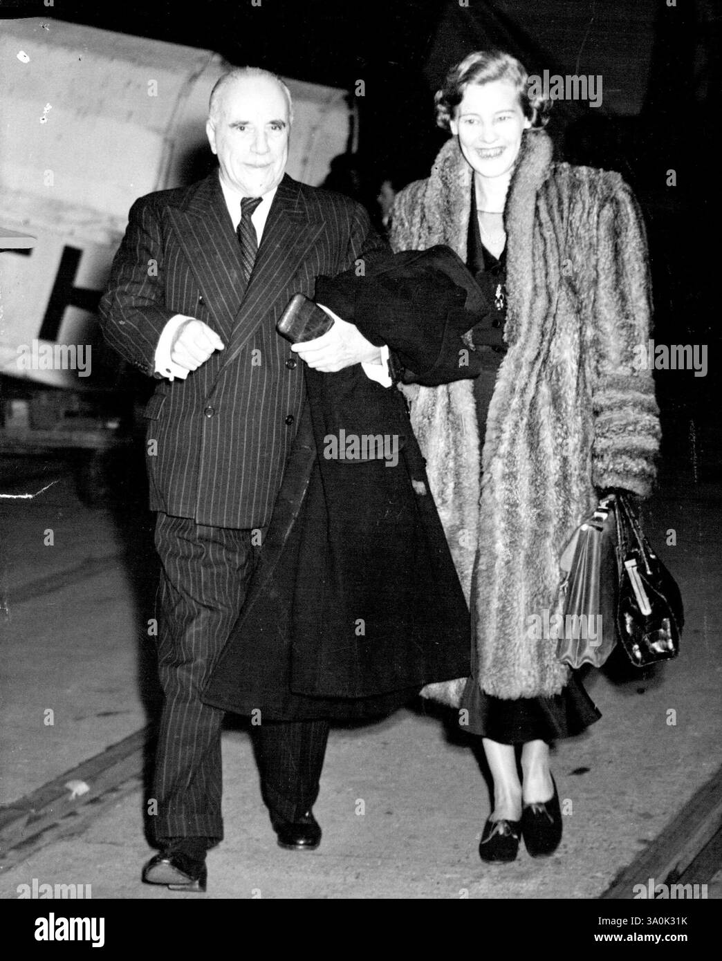 Sir Thomas Home After Fixing U.S. Tour -- Sir Thomas Beecham, the ...