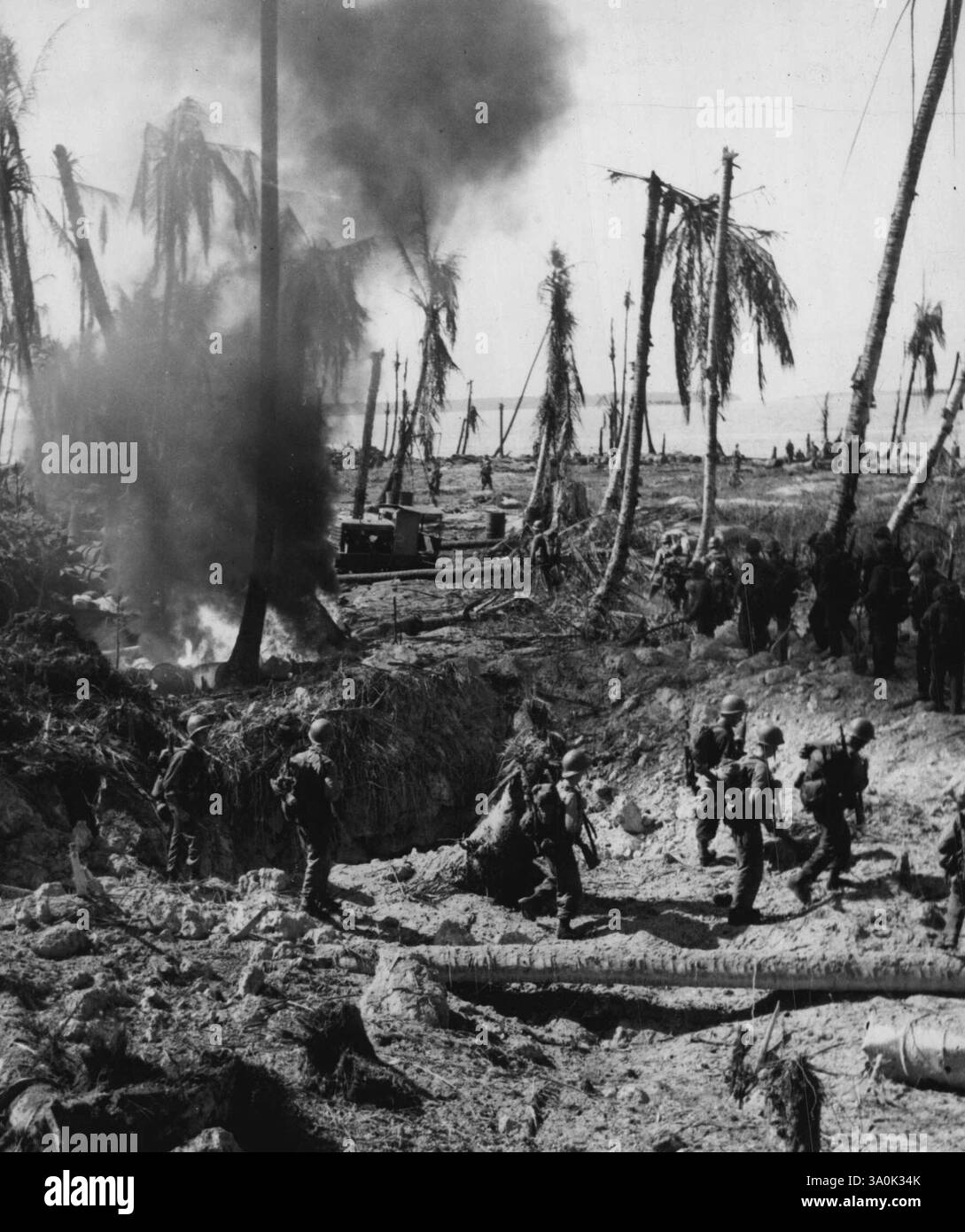 Gilbert Islands Invasion Of War File. June 8, 1944 Stock Photo - Alamy