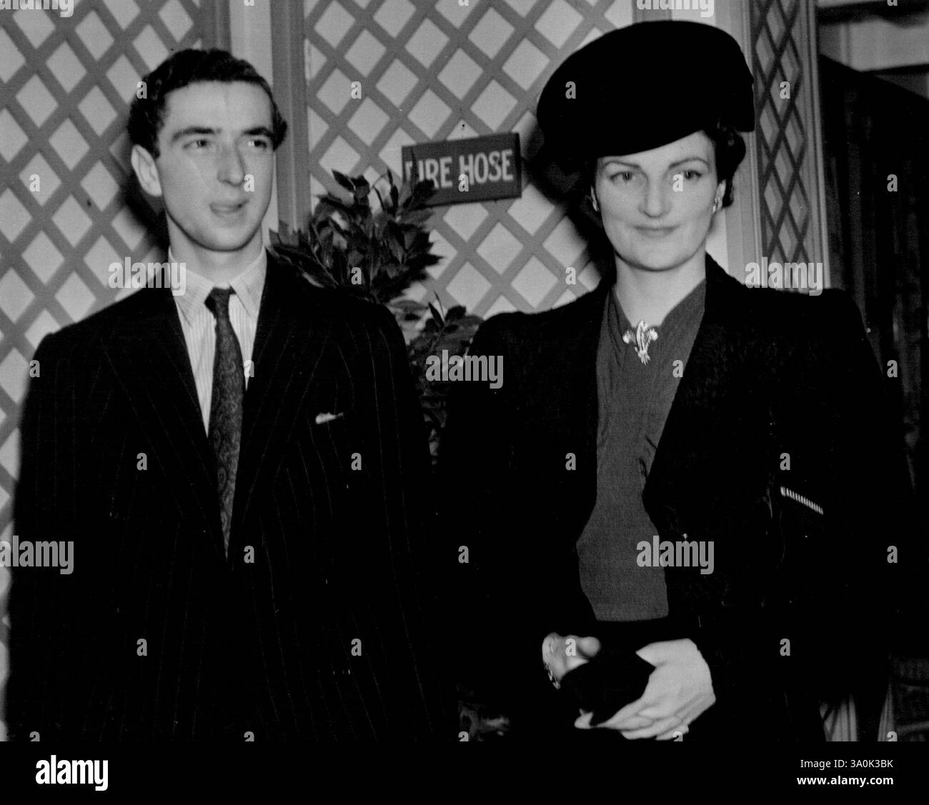 Arrived With Anthony Eden -- Mrs. Anthony Eden and her brother, Sir ...