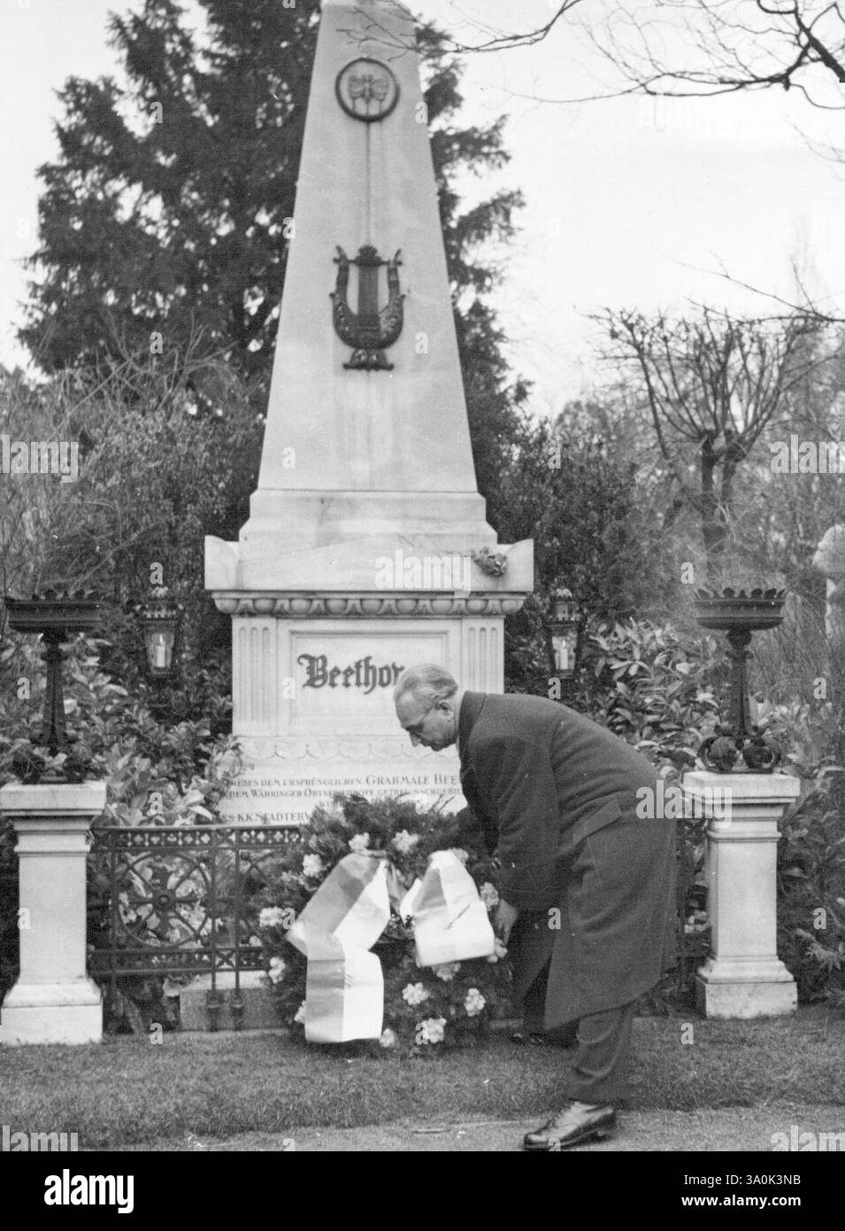 Commemoration of 25th Anniversary of Death of Ludwig Van Beethoven ...