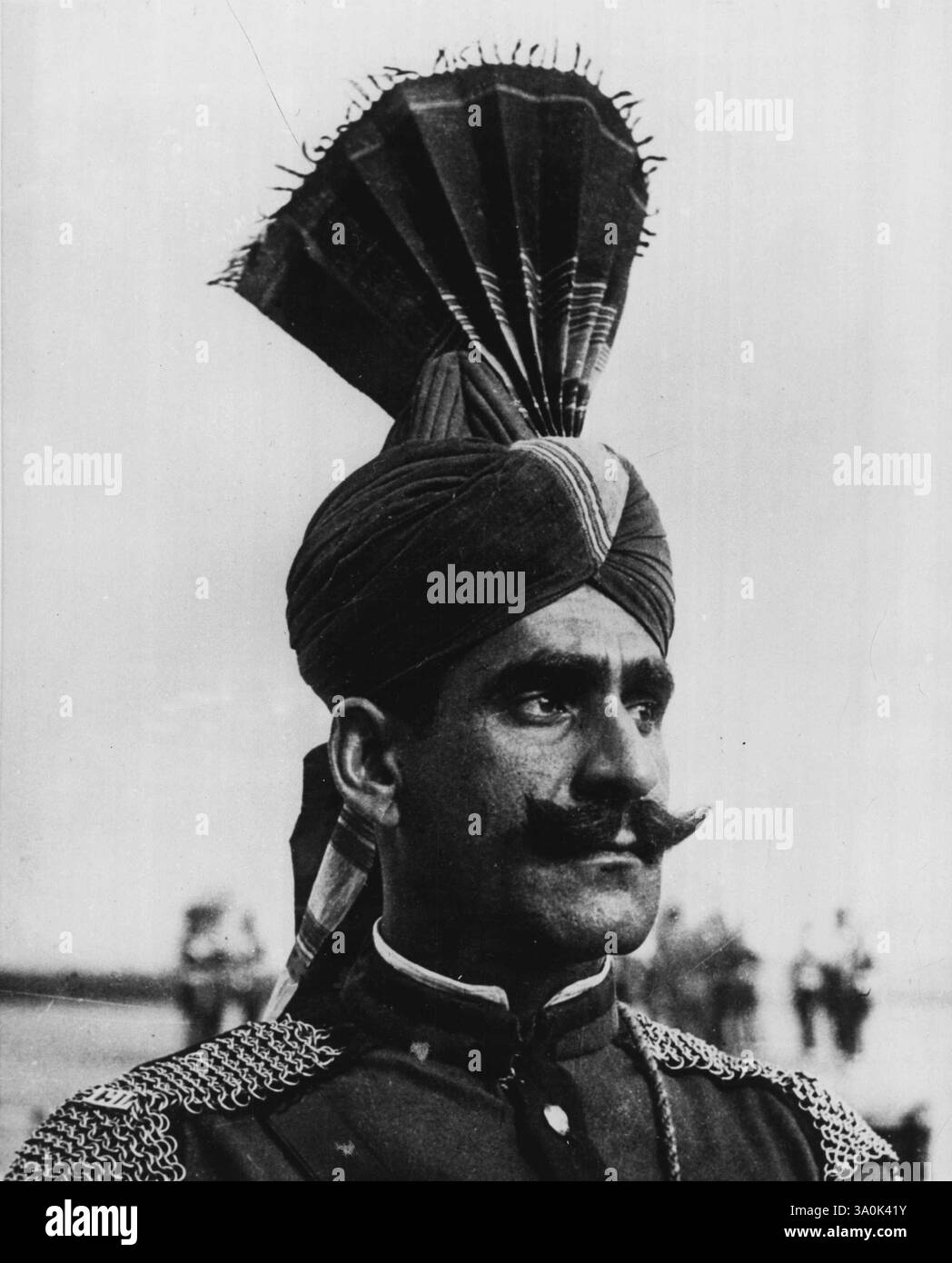 A trumpeter in the Pakistan Army armour corps, an elite unit, sports a ...