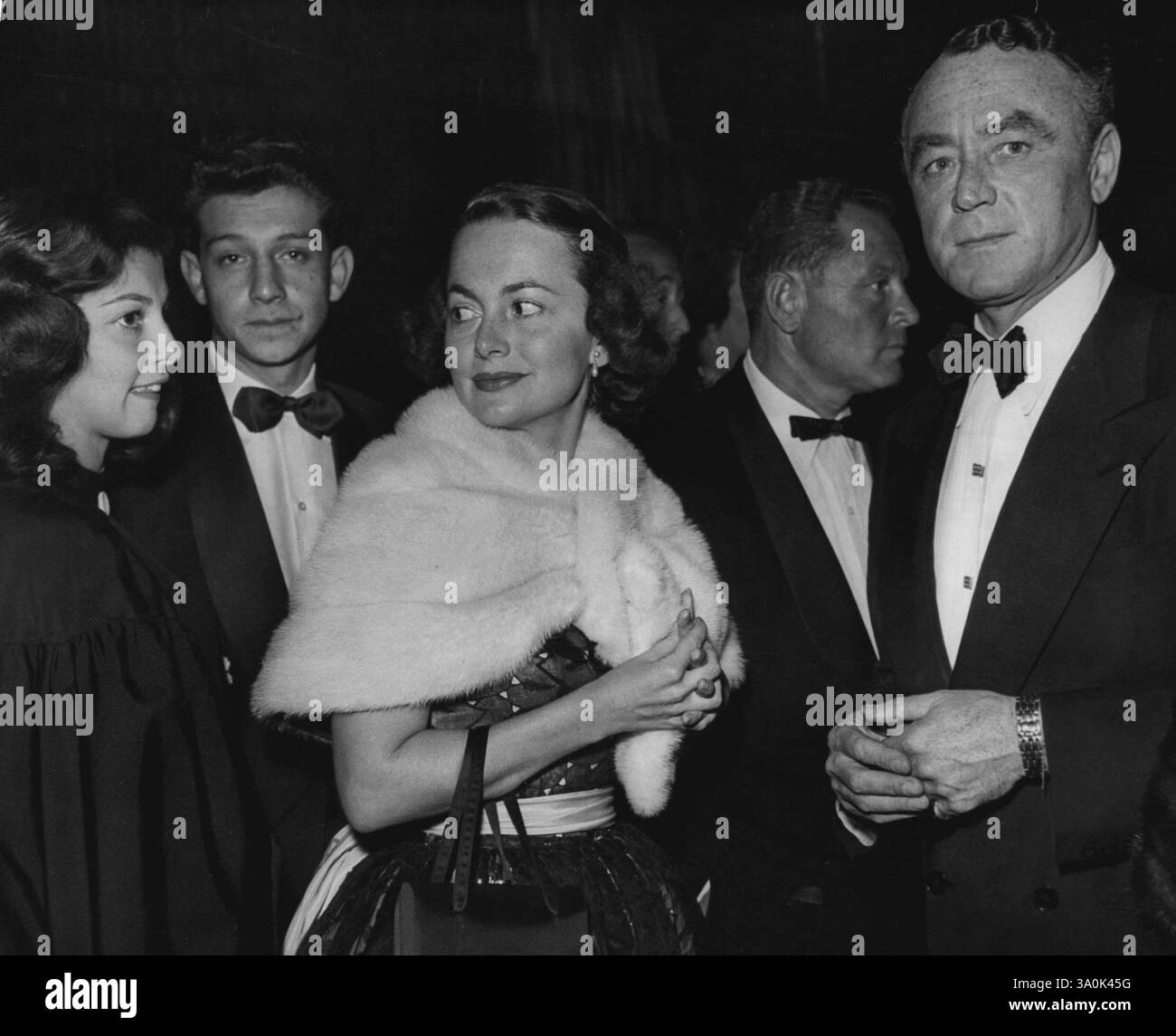 Pier Angeli, Miguel Aleman Jr., Olivia De Havilland, Sy Bartlett ...