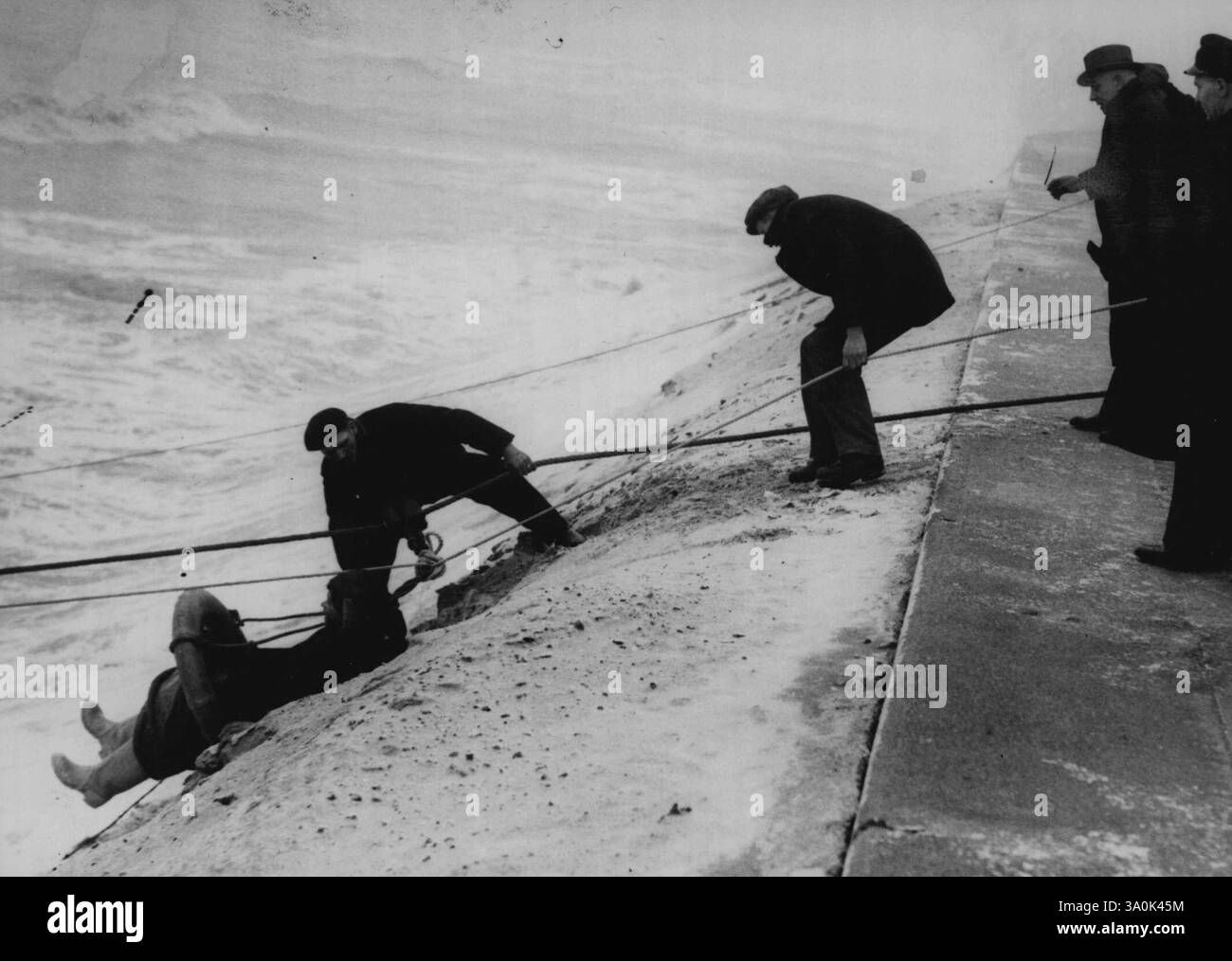 Trawler Crew Rescued By Breaches Buoy When Ship Is Holed -- A member of ...