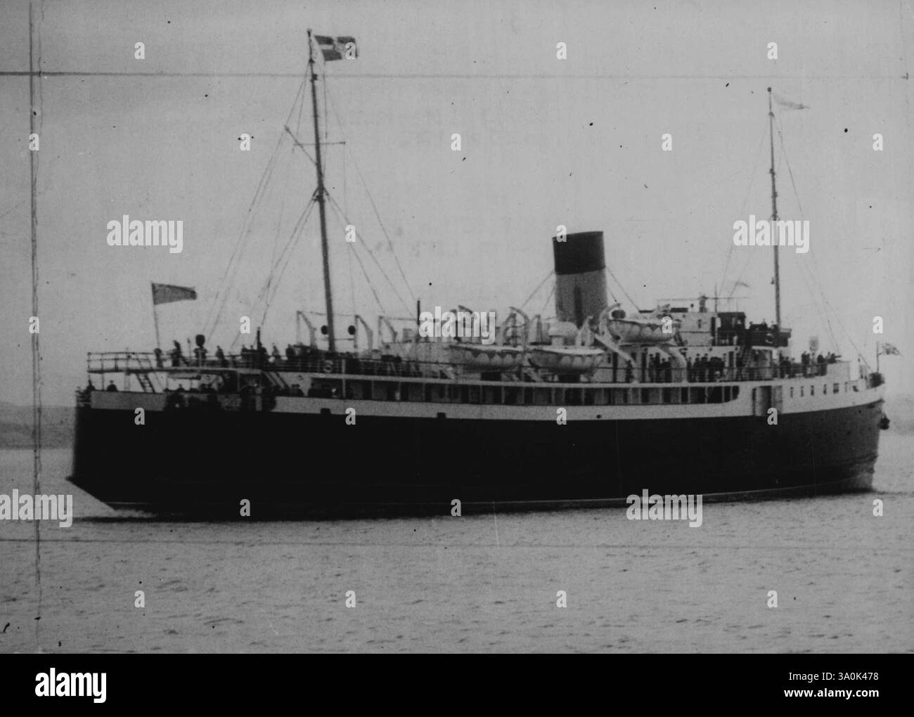 Ferry Sinks In Irish Sea Gale Loss of Life Feared -- The Princess ...