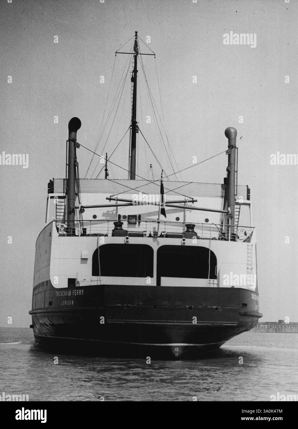 Train Ferry. December 28, 1936 Stock Photo - Alamy