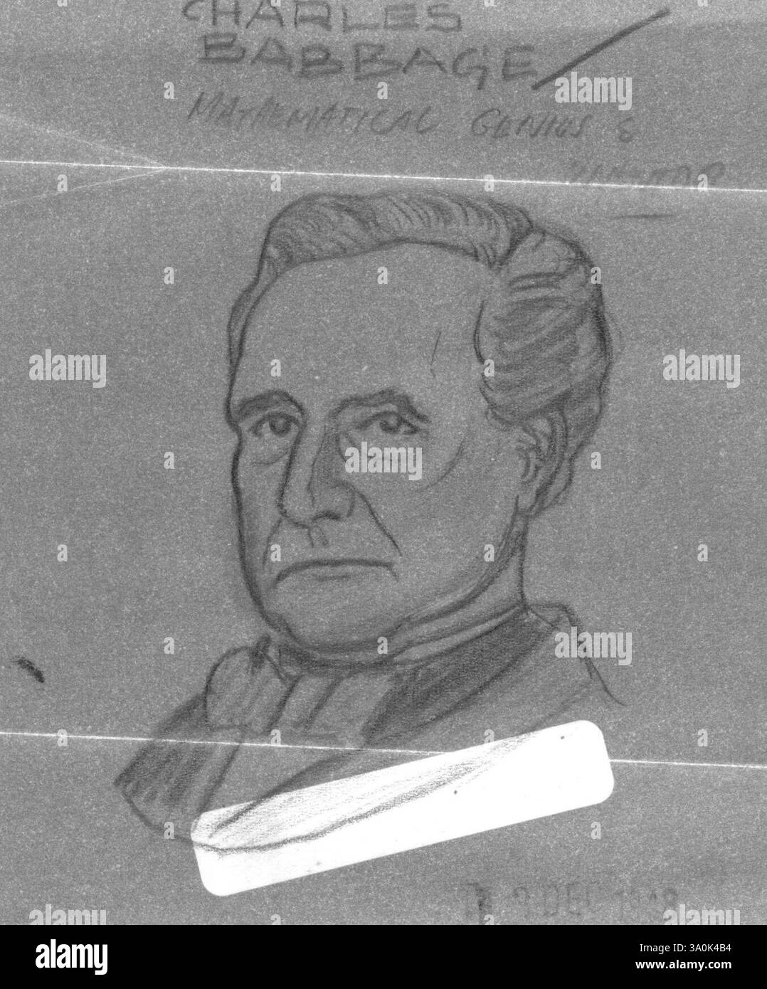 Charles Babbage - mathematical genius & ***** December 3, 1948 Stock ...