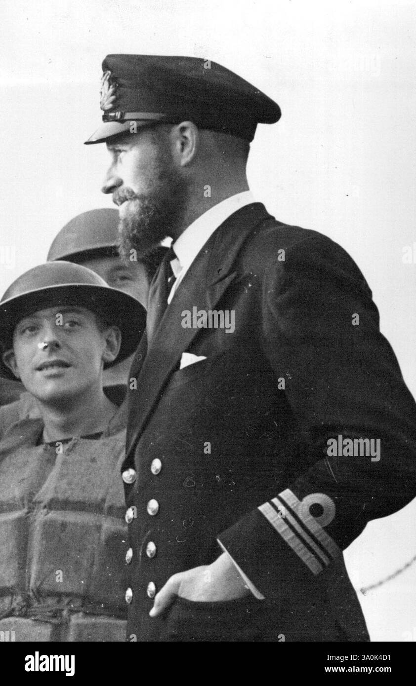 Lieut-Commander S.H. Beattie, who has just been awarded the Victoria ...