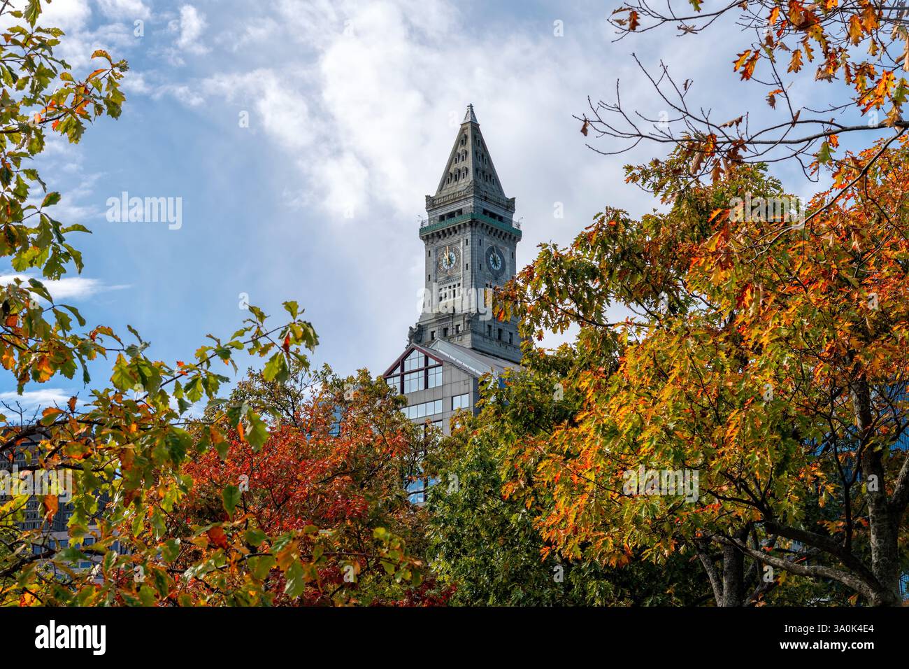 The Custom House Clock Tower is a skyscraper in McKinley Square, in the ...