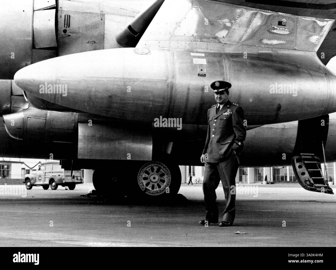 General Curtis LeMay. January 17, 1952. (Photo by Look Magazine Stock Photo - Alamy