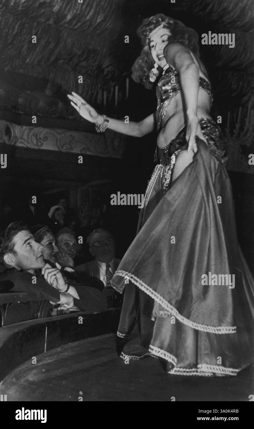 Samia Makes Her Gotham Debut -- Voluptuous Samia Gamal, the Egyptian ...