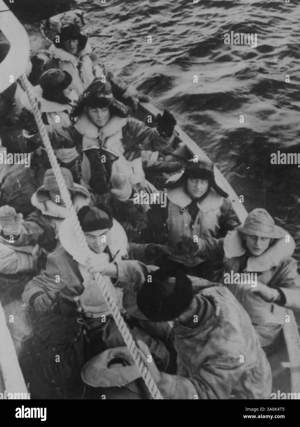 Boatload Of Germans Captured Off Greenland -- A boatload of Germans ...