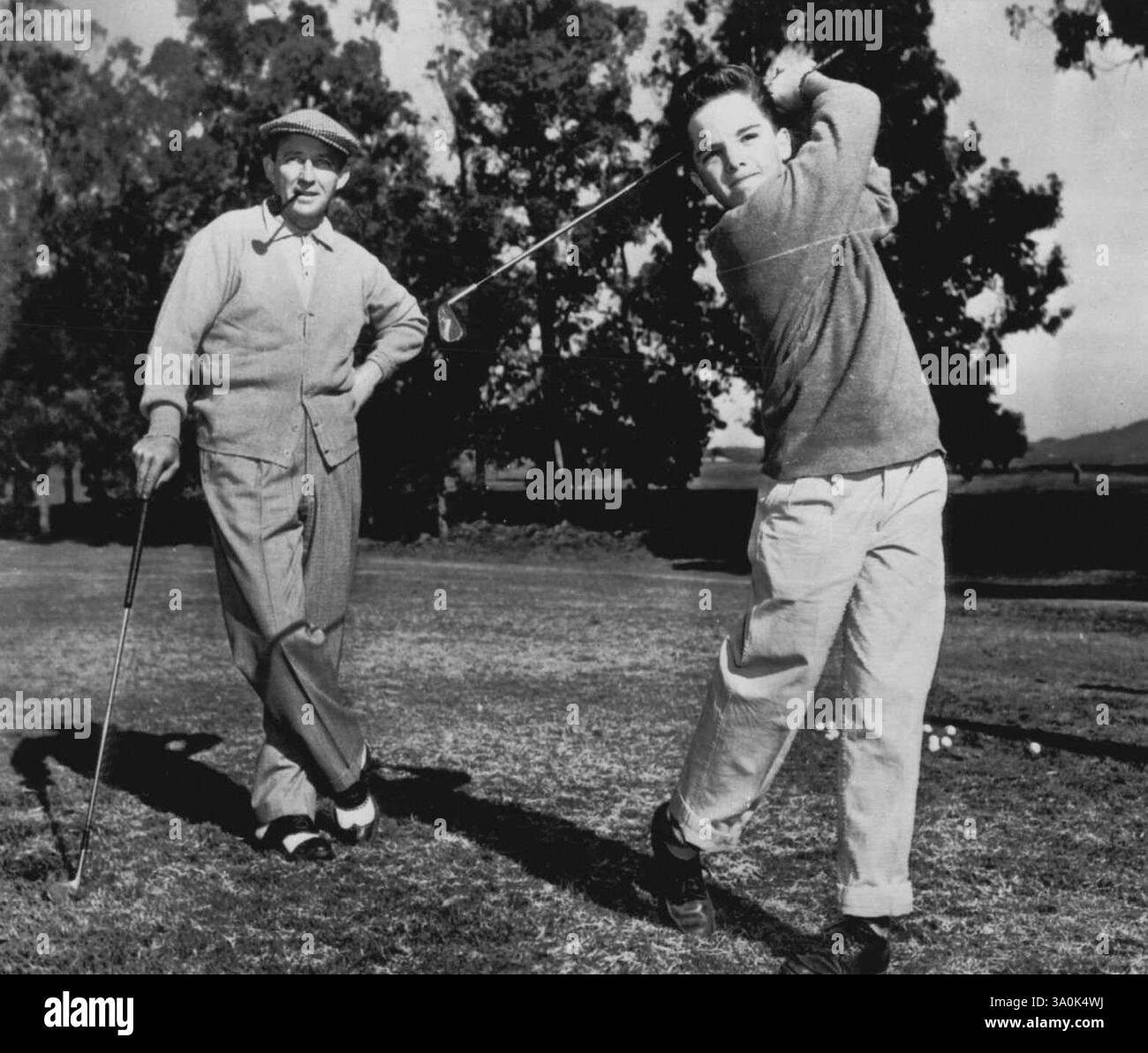 Another Golfer Named Crosby Coming Up -- The determined looking young ...