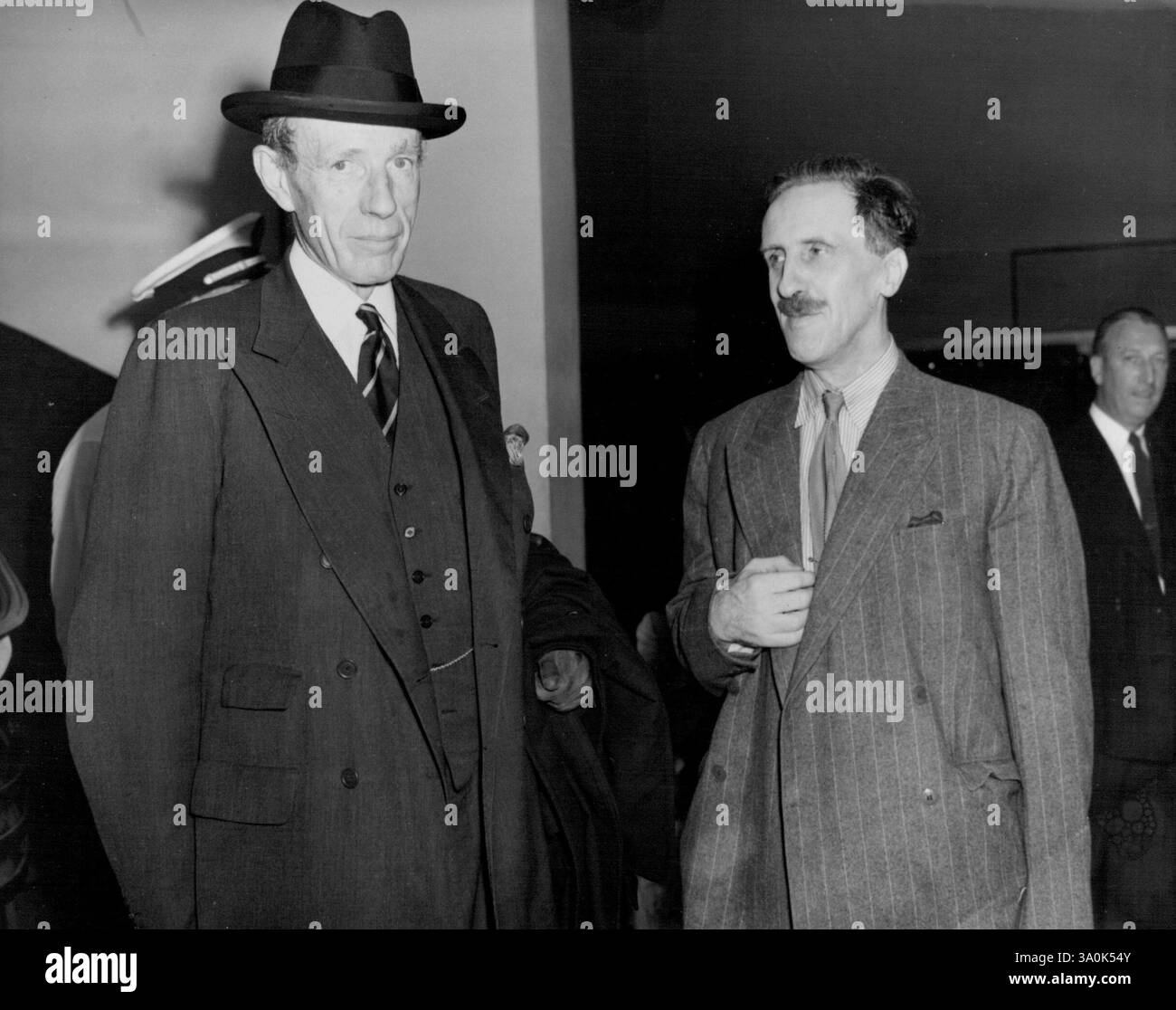 Lord Halifax Arrives at Baltimore - Lord Halifax (left) British ...