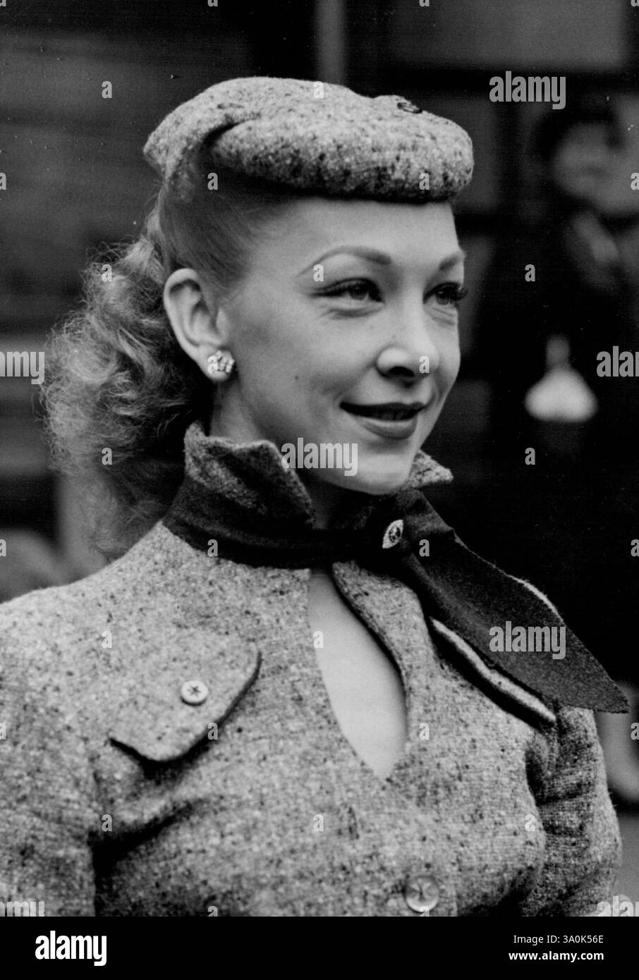 Private View day at the Royal Academy -- Belita, the famous Skating ...