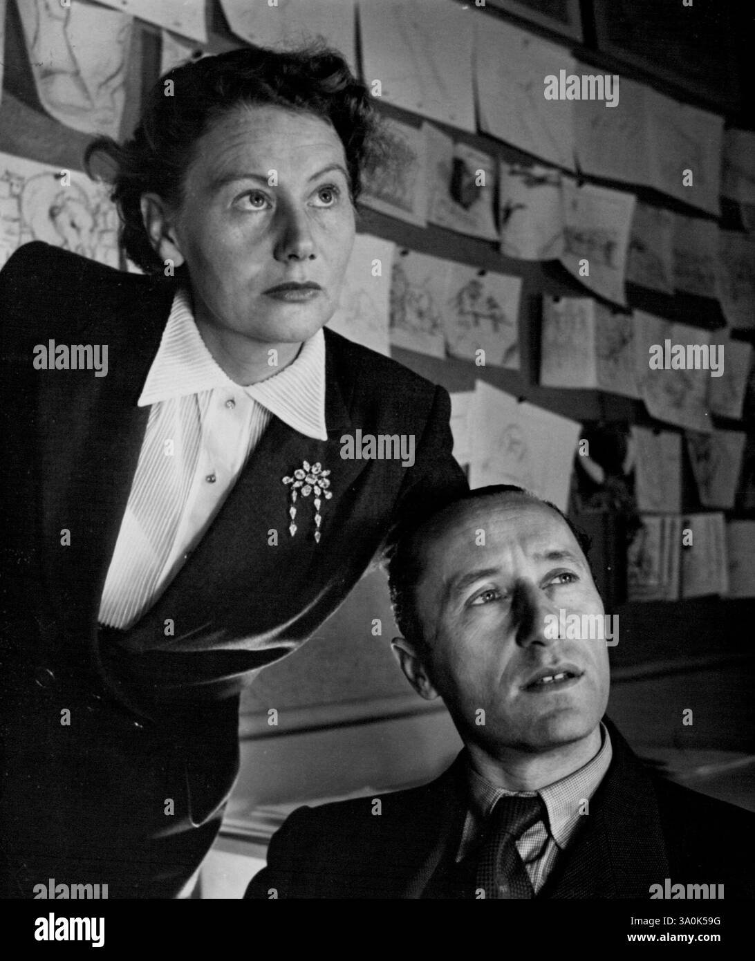 Joy Batchelor And John Halas. Producers of cartoon and documentary ...