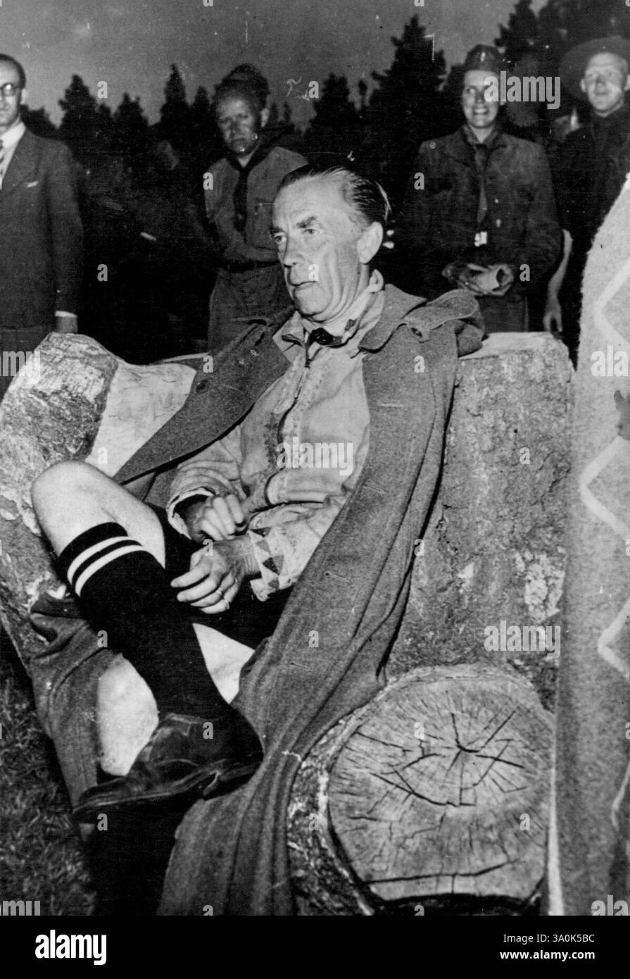 Count Folke Bernadotte Welcomes 8,000 Scouts In Three Languages ...