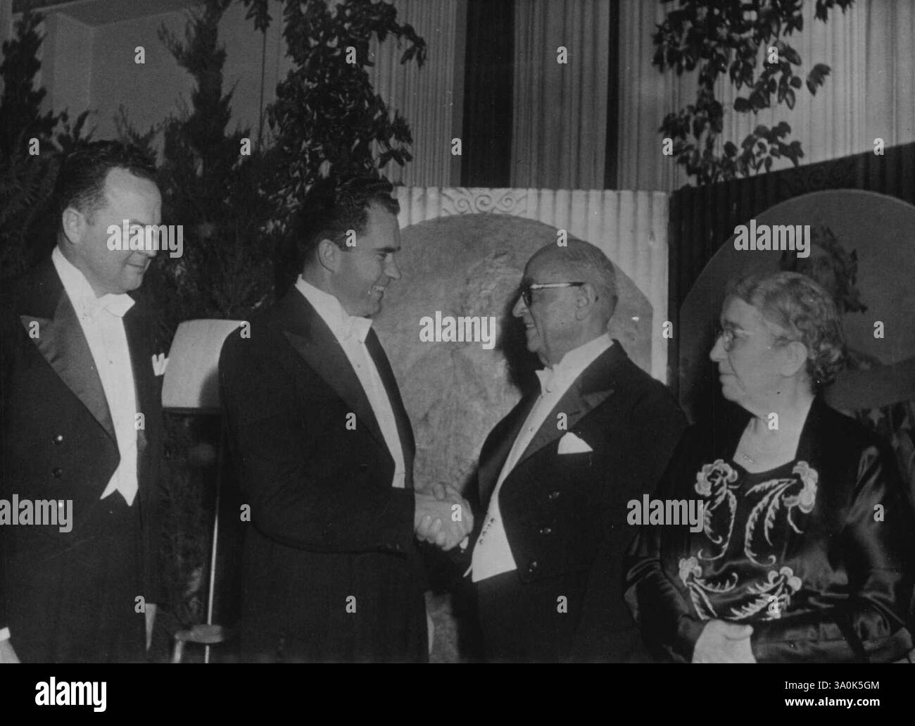 Turkey President In U.S.A. -- Celal Bayar, president of Turkey and his ...