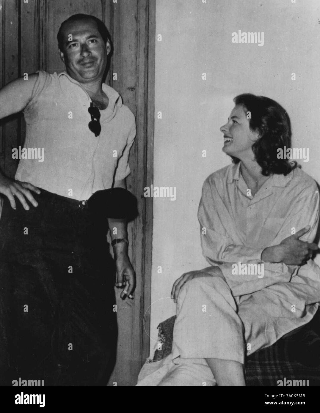 Divorce ' Difficulties ' Delay Marriage - Film Star Ingrid Bergman and ...