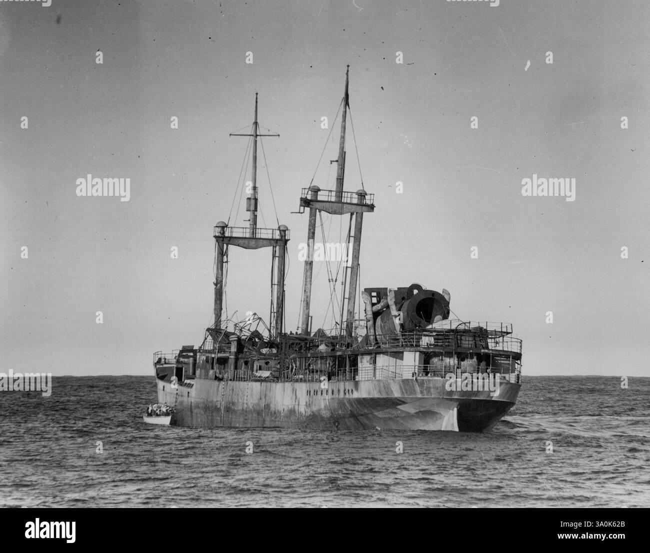 Of the Bantam, once sunk in ORO Bay, NG., Recovered, loaded with poison ...
