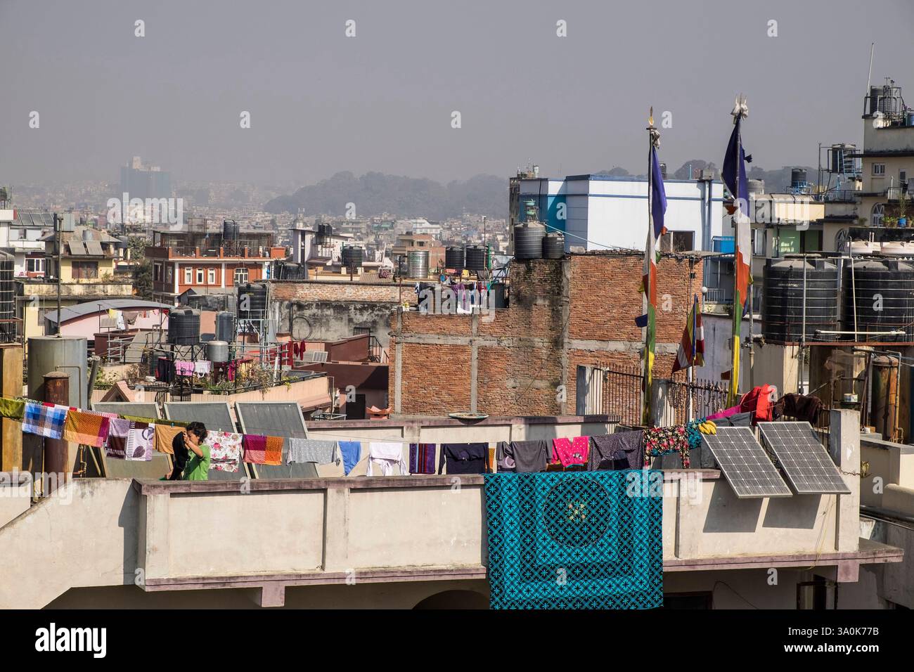 Nepal, Kathmandu, landscape Stock Photo - Alamy