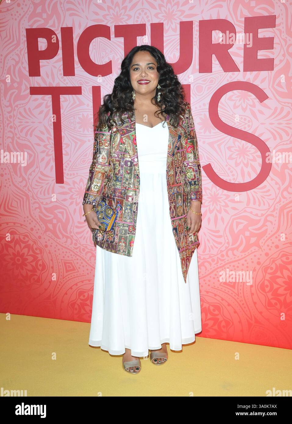 Prarthana Mohan at the "Picture This" world film premiere, Barbican ...