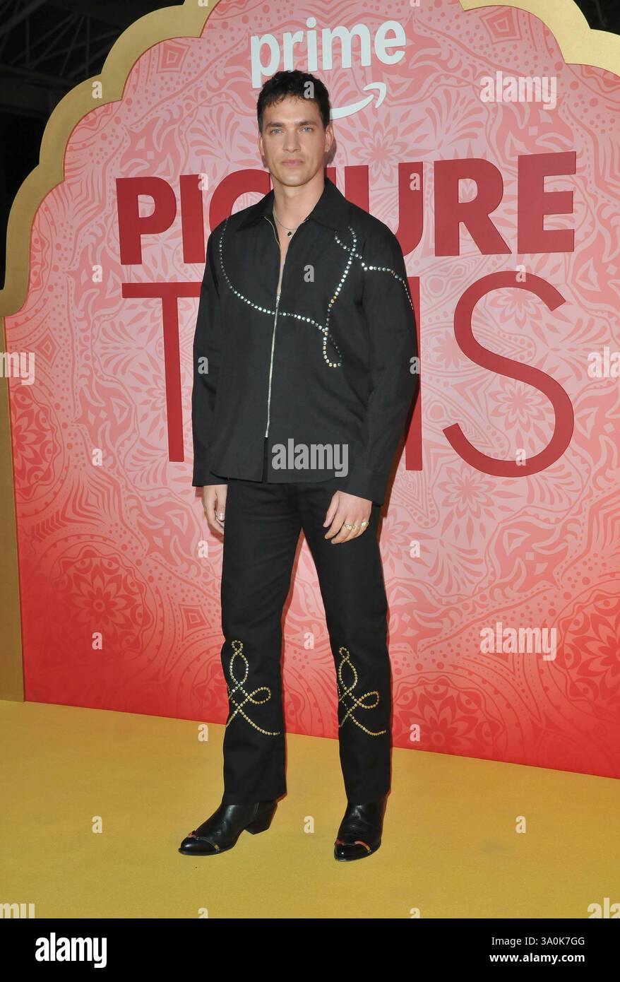 Luke Fetherston at the "Picture This" world film premiere, Barbican ...