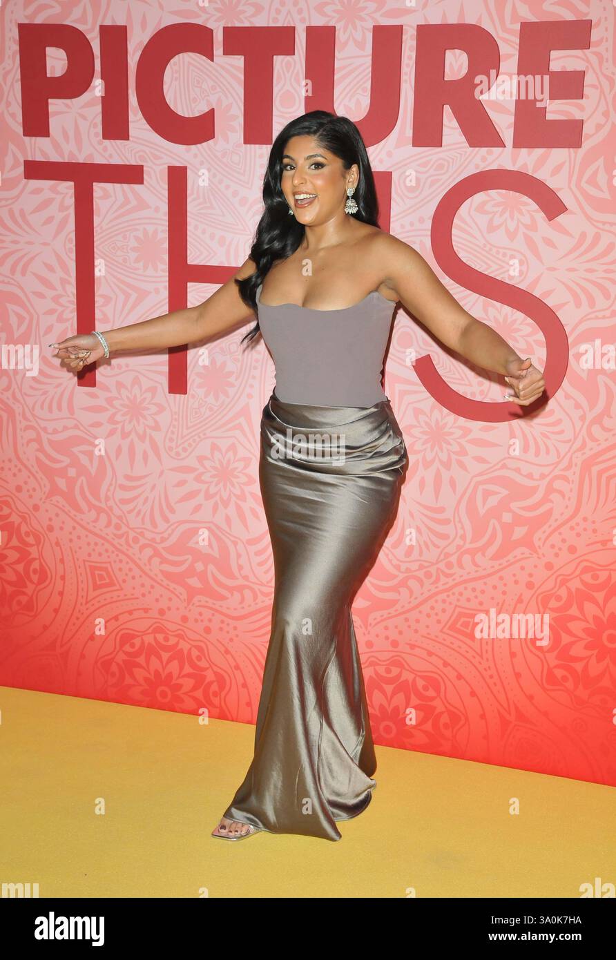 Anoushka Chadha at the "Picture This" world film premiere, Barbican ...