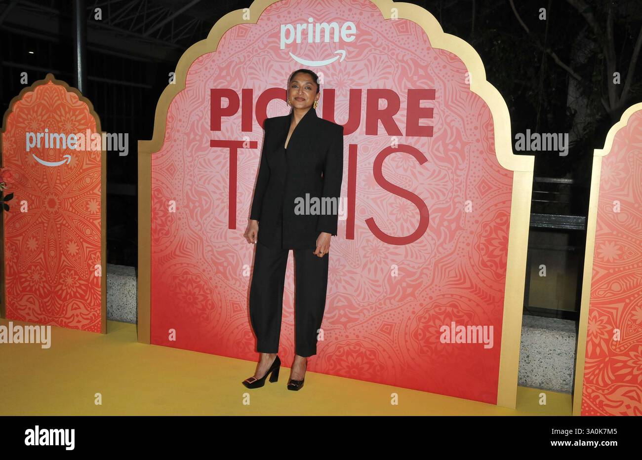 Sindhu Vee at the "Picture This" world film premiere, Barbican Centre ...