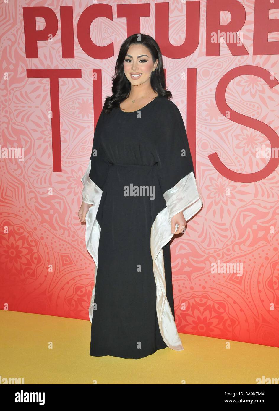 London, UK. 03rd Mar, 2025. Zhila at the "Picture This" world film ...