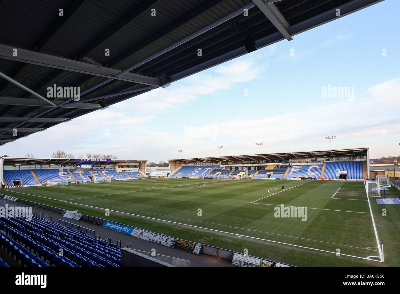 A general view of the ground during the Sky Bet League 1 match between ...
