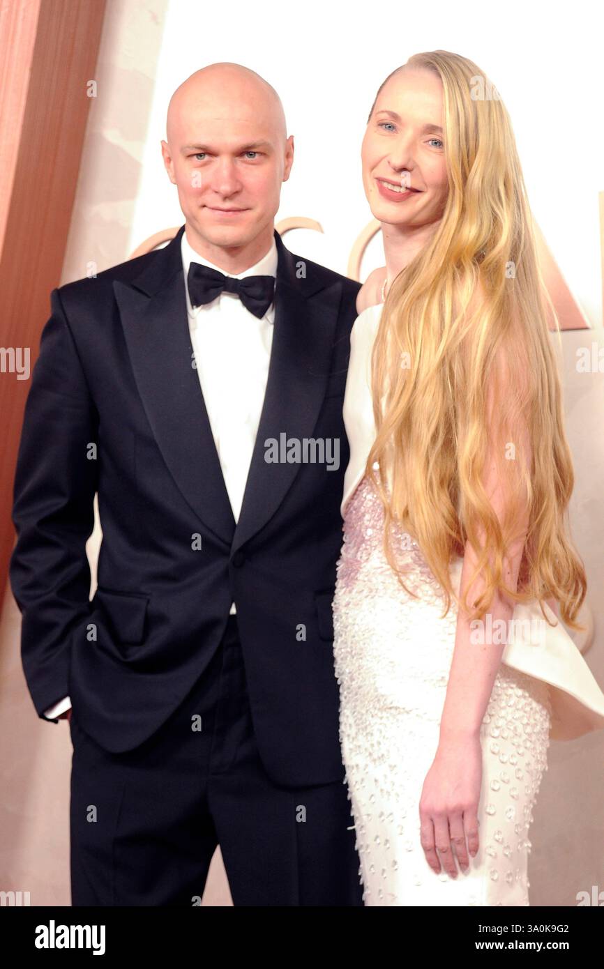 Yura Borisov und Anna Borisova bei der Oscar Verleihung 2025 / 97th ...