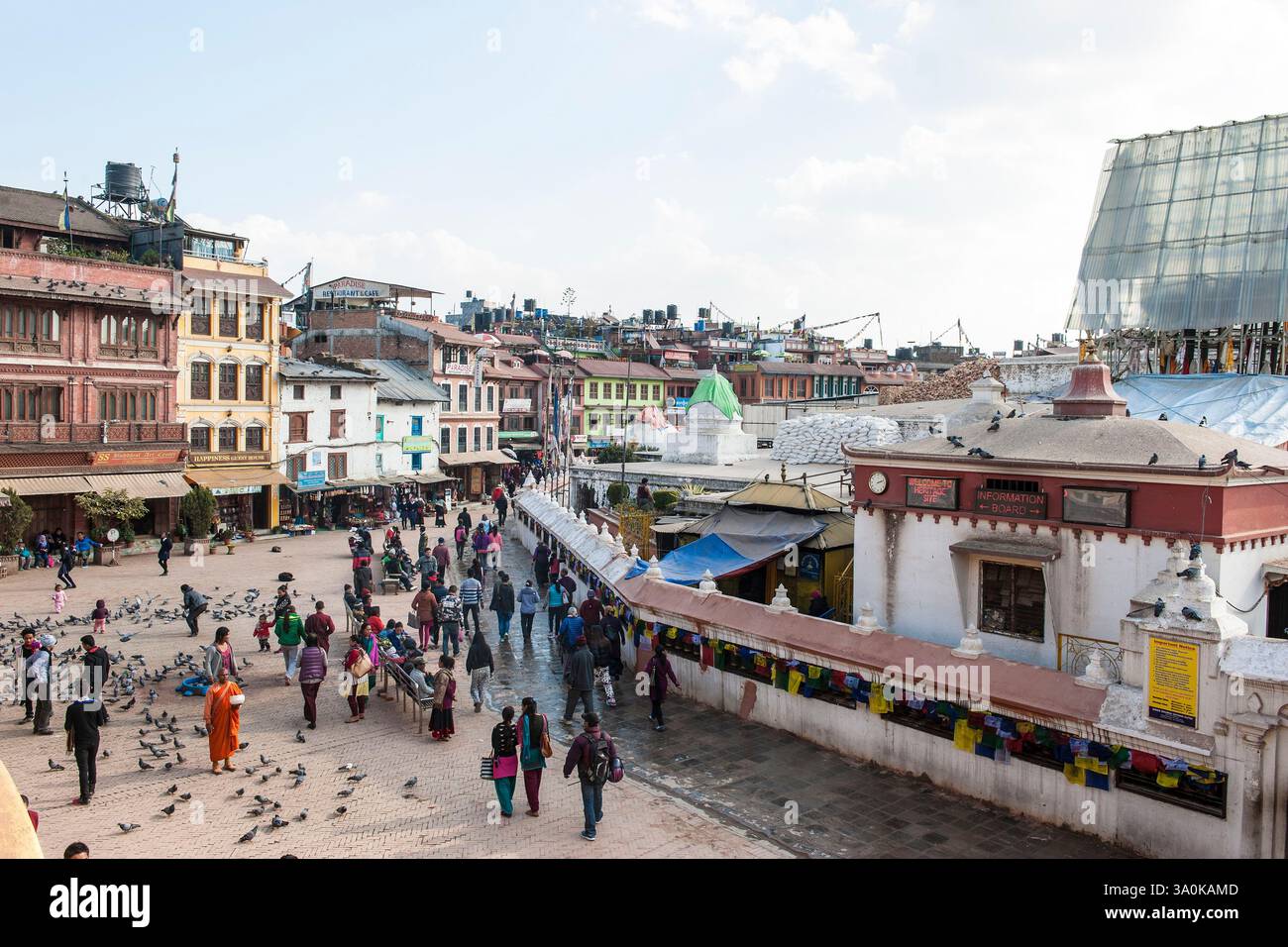 Nepal, Bouddhnath, landscape Stock Photo - Alamy